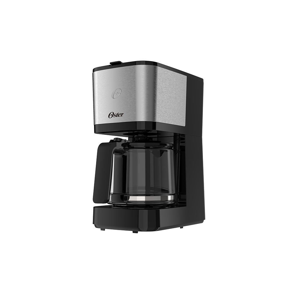 Cafeteira Oster Inox 1,2 Litros 750W Preta 127V OCAF600 | MadeiraMadeira