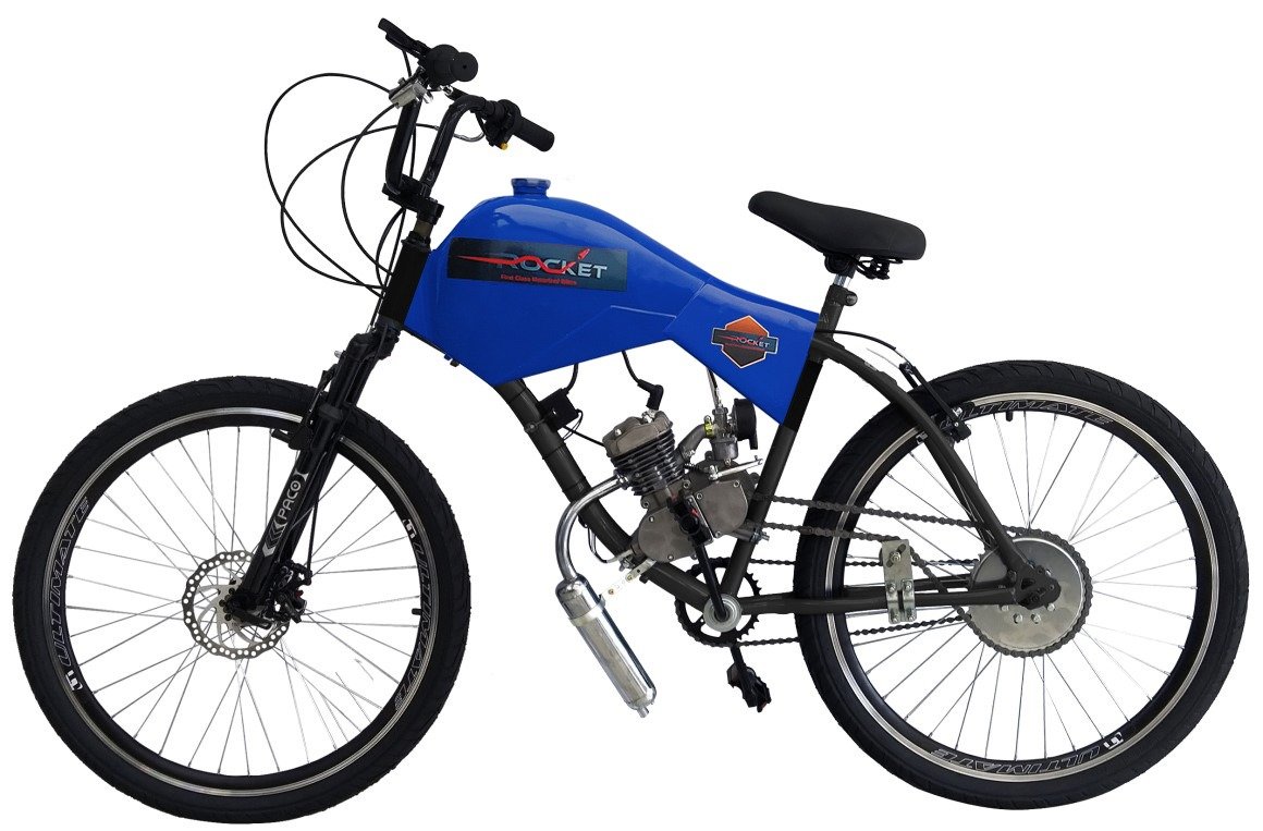 Bicicleta Motorizada Rocket Spitfire 100cc - Com Carenagem | MadeiraMadeira