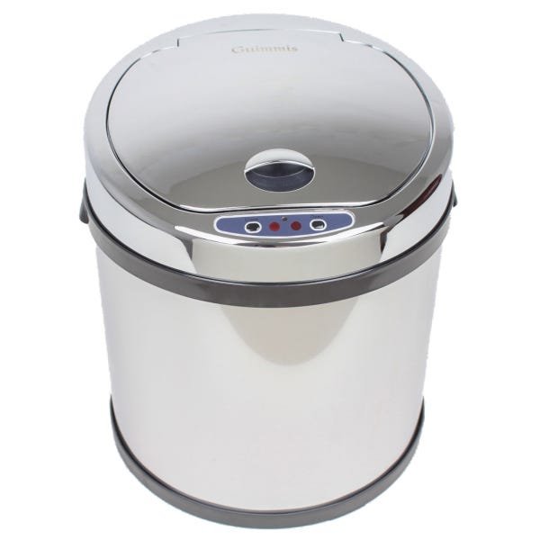 Lixeira Automática Top Clean Inox 6 Litros Guimmis | MadeiraMadeira Lixeira Automática Top Clean Inox 6 Litros Guimmis | MadeiraMadeira