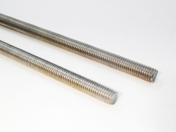 Barra Roscada M10 x 1 metro Aço Inox | MadeiraMadeira