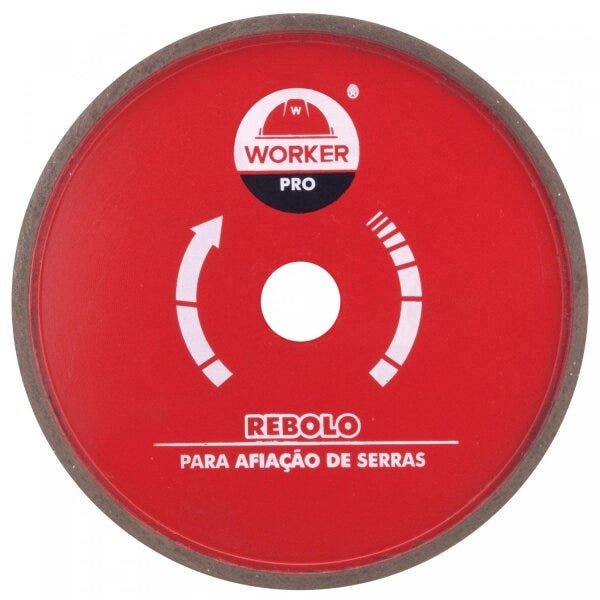 Rebolo Diamantado para Afiação de Serras 150x20mm | MadeiraMadeira