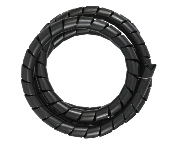ORGANIZADOR DE CABOS SPIRAL 3/8 PRETO LUKMA | MadeiraMadeira