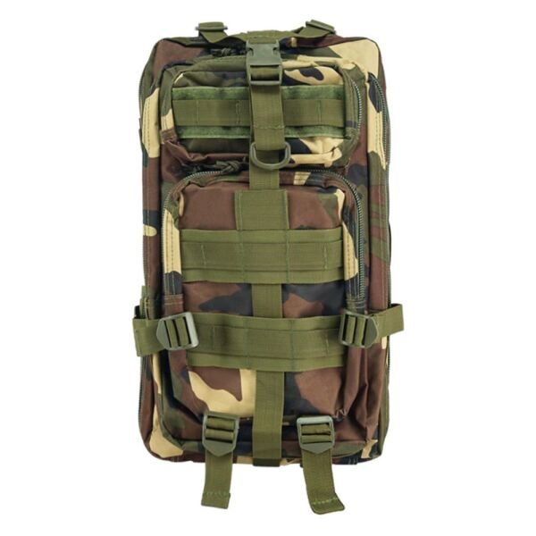 Mochila Tática Assault Militar MOLLE Trilha 30L Camuflada | MadeiraMadeira