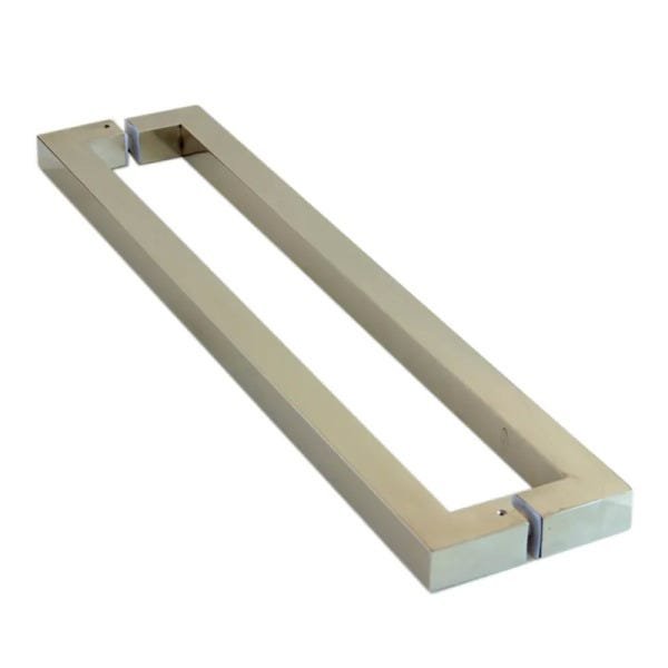 PUXADOR DUPLO GOAL 800MM INOX ESCOVADO | MadeiraMadeira