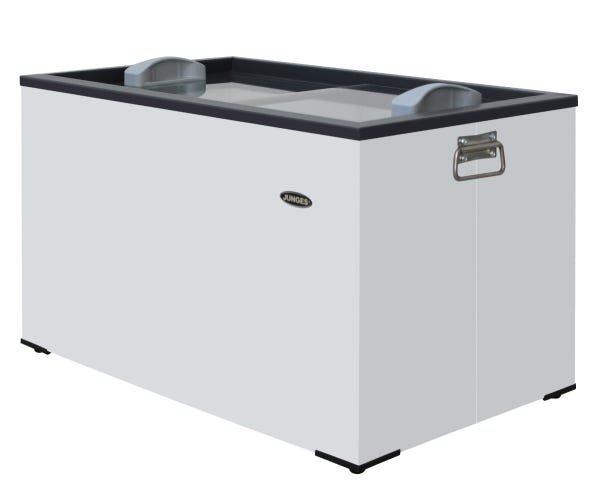 Freezer 70L, Mini Freezer Junges, Tampa de Vidro, 127V | MadeiraMadeira