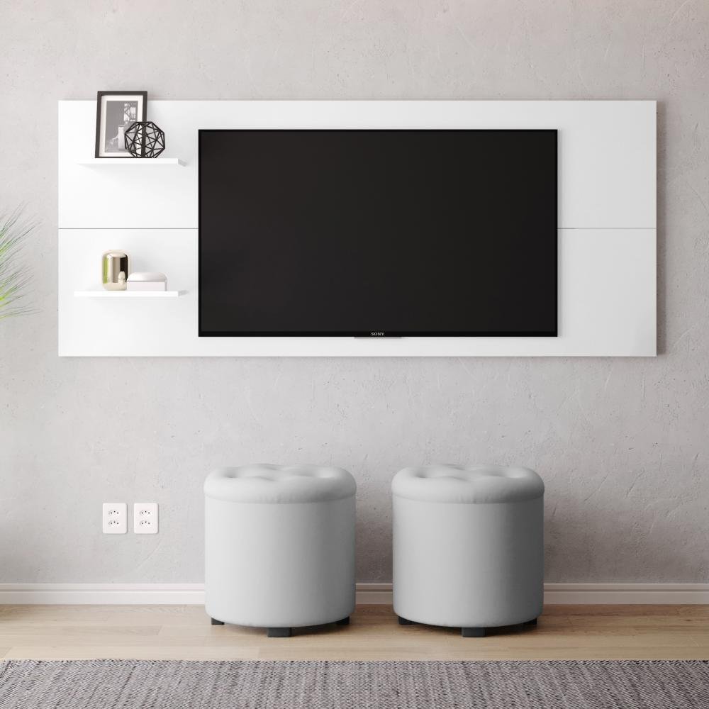 Painel /Linea - Branco | MadeiraMadeira