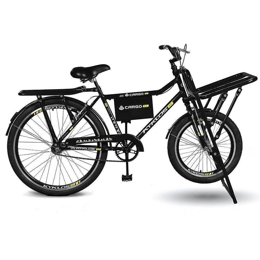 Bicicleta Kyklos Aro 26 Cargo 4.7 A-36 Reforçado Freio Contapedal e V ...