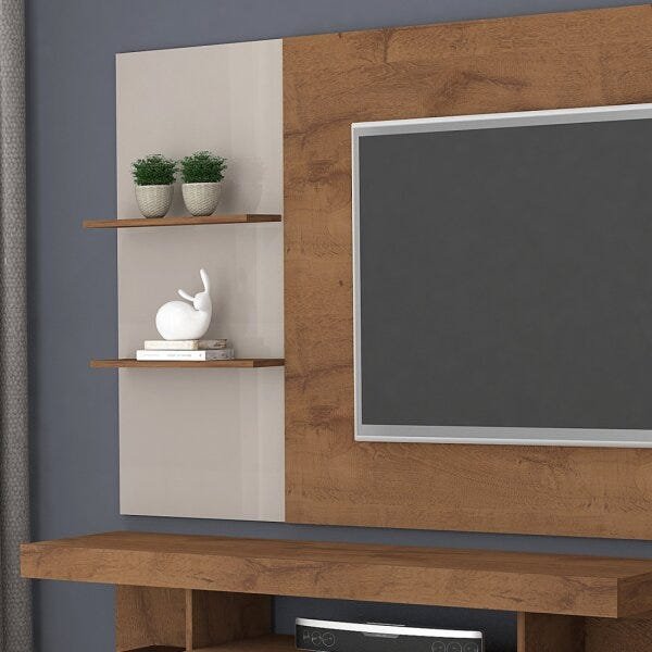 Rack com Painel para TV até 42 Polegadas Viena Moderno Permobili ...