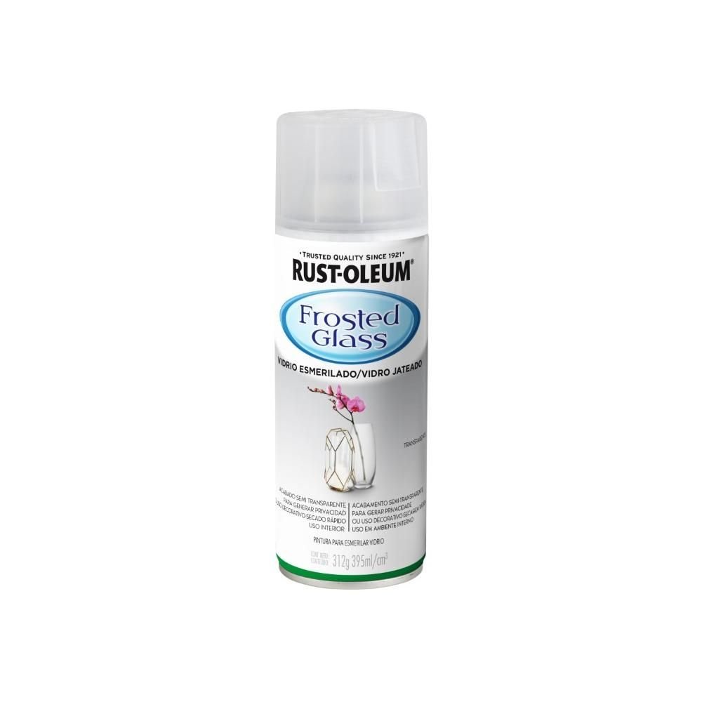 Tinta Spray Esmerilado Transparente Rust-oleum | MadeiraMadeira