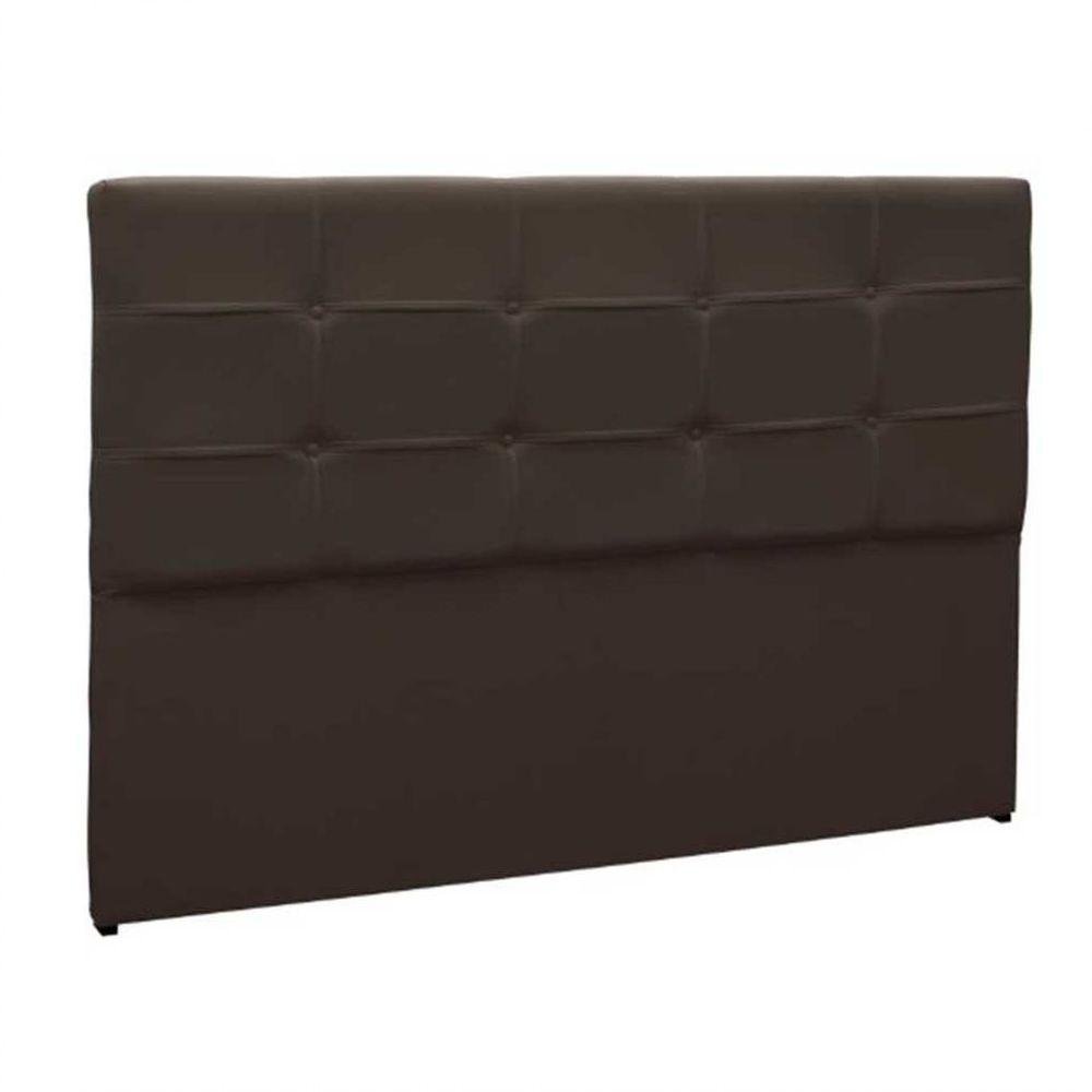 Cabeceira Queen Clean 160cm Pvc Cacau | MadeiraMadeira