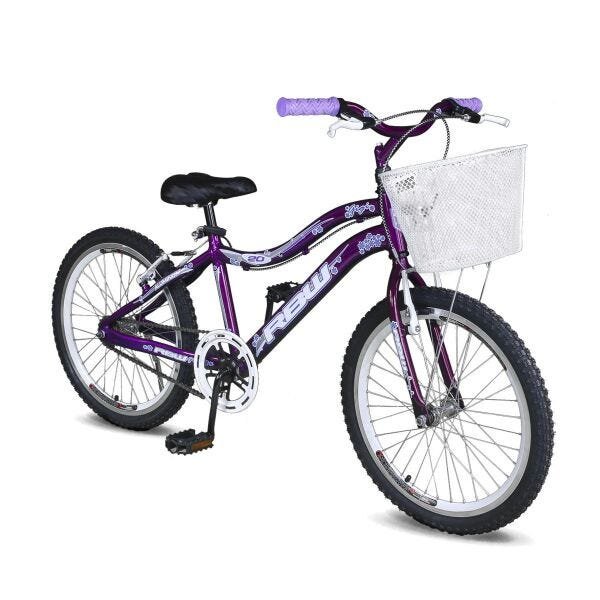 Bicicleta Infantil Rainbow Bike Girl Aro 20 Alumínio Violeta ...