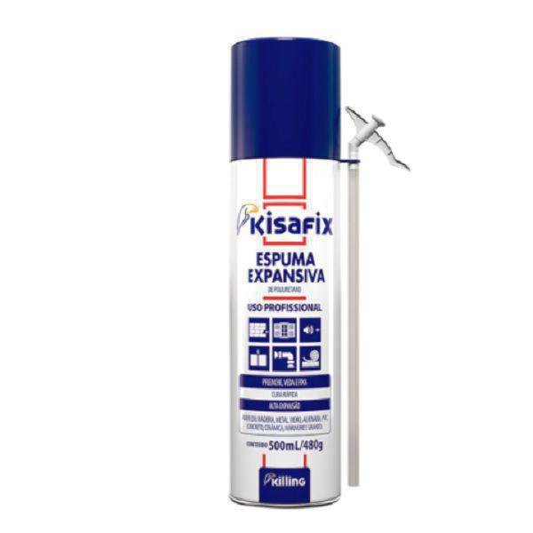 Espuma Expansiva De Poliuretano Pu 500Ml/480G Kisafix | MadeiraMadeira