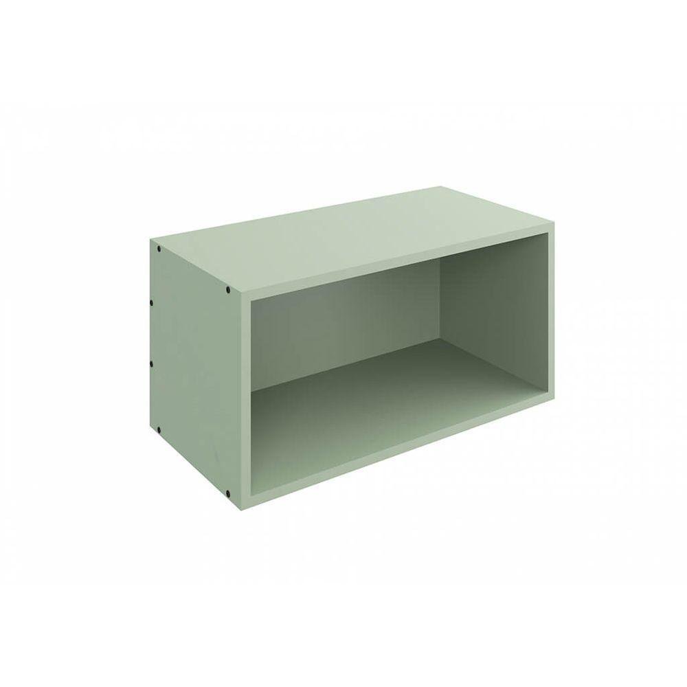 Nicho De Parede Retangular Grande Verde Bellagio | MadeiraMadeira