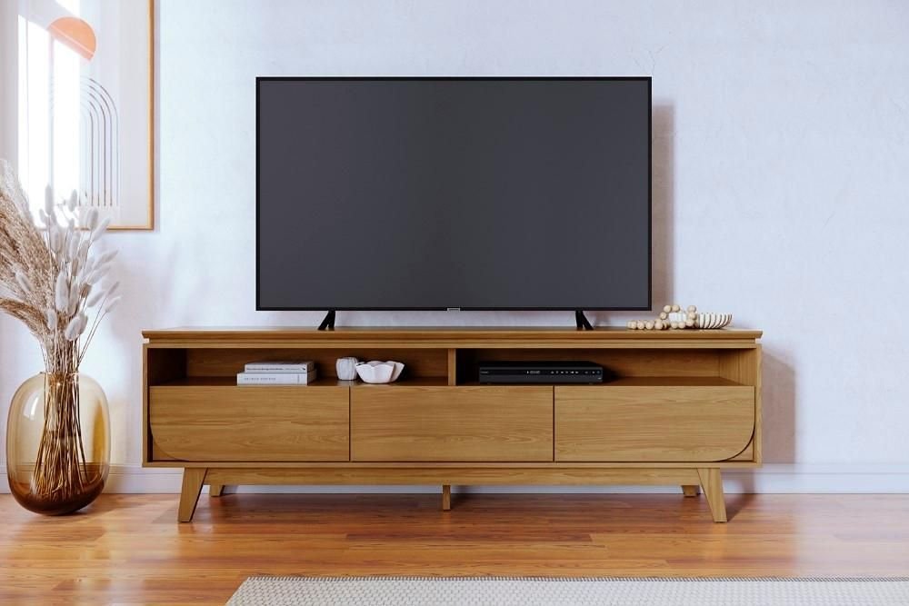 Rack Selene para Tv de até 75 Polegadas - Cumaru - Madetec | MadeiraMadeira