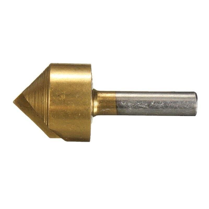 Kit 5 Broca Escariadora Conica Ferro Madeira Metal 6 a 19 Mm ...