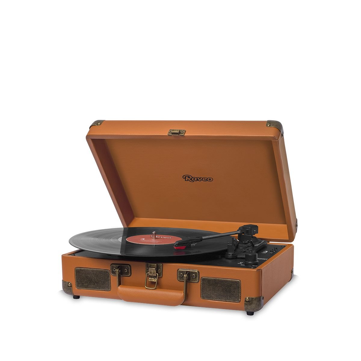 Maleta Vitrola Toca Disco Vinil Bluetooth USB Classico Retro Vintage ...