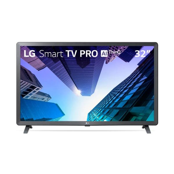 Smart TV LED Lg 32 Polegadas Thinqai Hd - 32Lm621Cbsb | MadeiraMadeira
