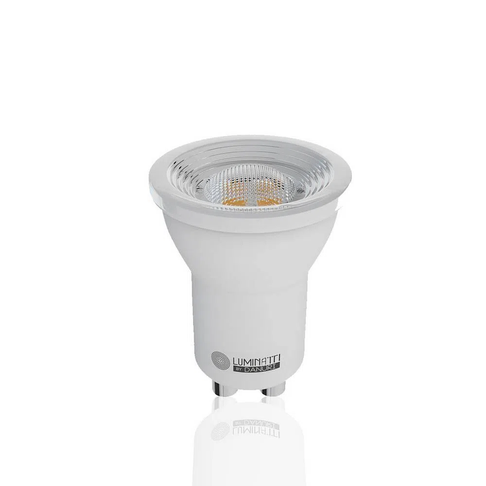 Kit 7 Lâmpada Led Mini Dicroica Mr11 4w Luminatti 2700k Branco Quente ...
