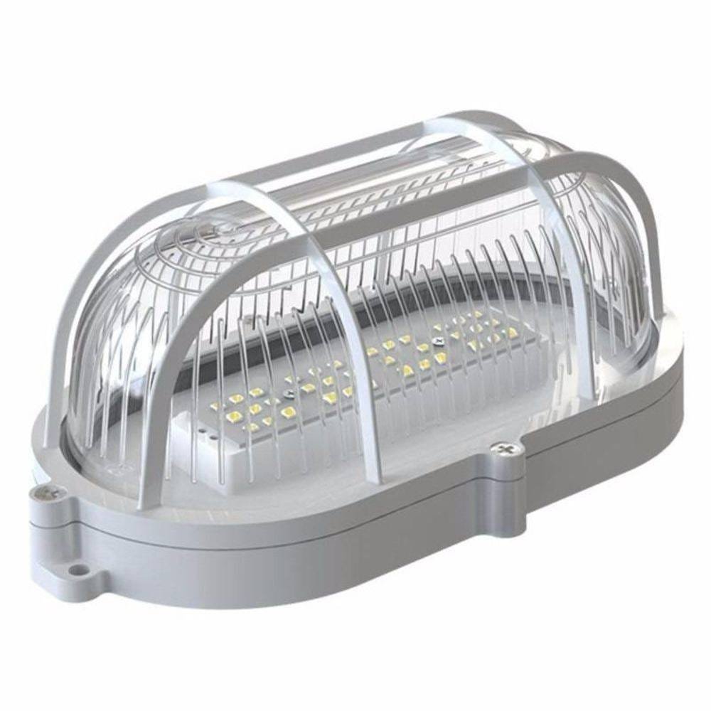 Luminária Tartaruga Led Alumínio 7w 6500k Branca Liege | MadeiraMadeira