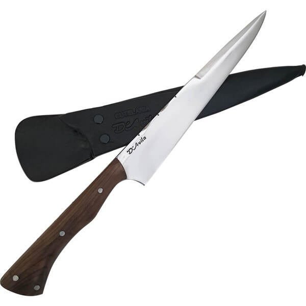 Faca Gaúcha para Churrasco Artesanal 8" em Aço Carbono 5160 Cabo DAvila ...