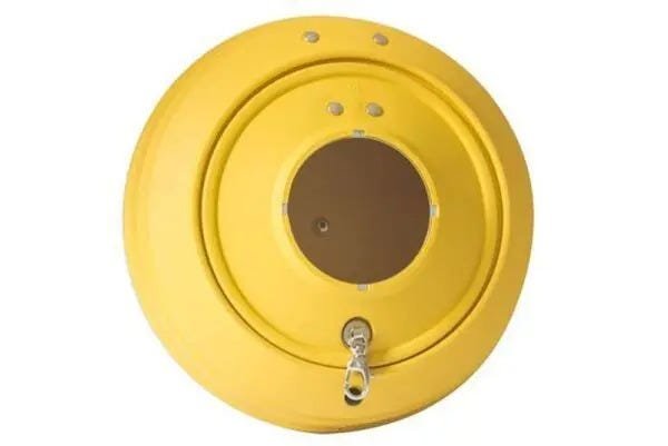 CAIXA DE CORREIO CILÍNDRICA - AMARELA | MadeiraMadeira