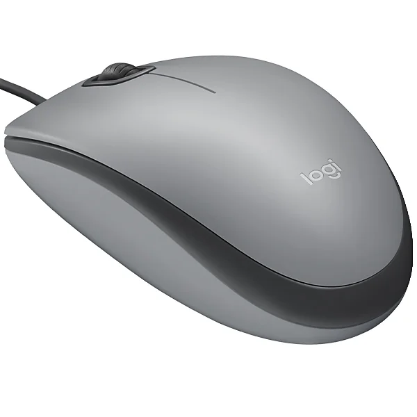 Mouse Logitech M110 Silent USB 1.000 Dpi - Cinza/Preto | MadeiraMadeira