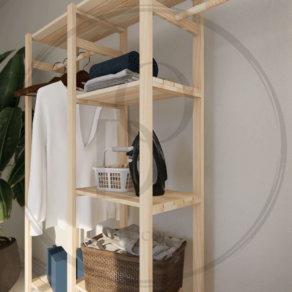 Estante e Cabideiro Para Loja de Roupas On Design Ecommerce Arara ...