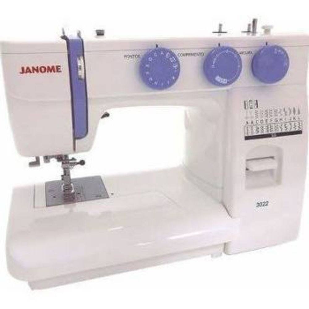 Maquina de costura Janome 3022 com 22 pontos | MadeiraMadeira