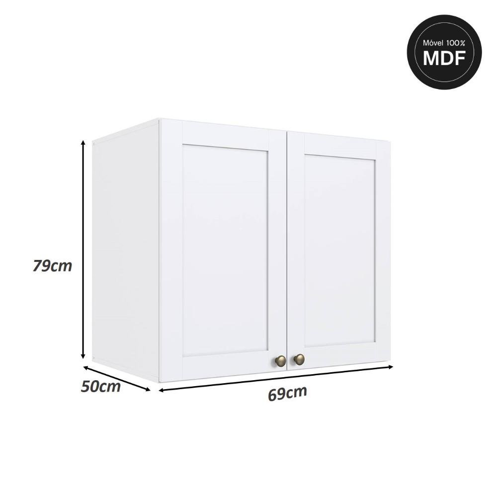 Kit Quarto MDF Com Guarda Roupa Estante e Armários Suspensos Cor:Savana ...