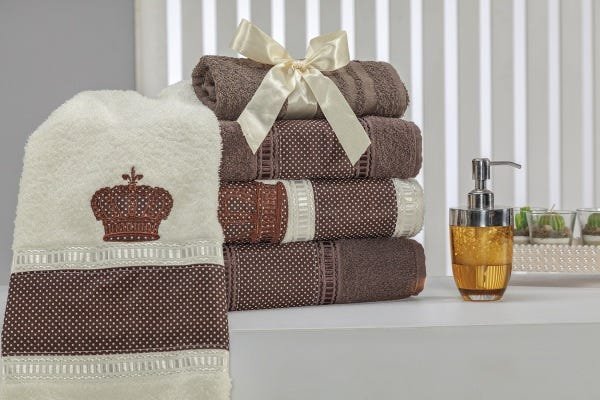 Jogo de Banho Nobre 5 Peças - Tabaco | MadeiraMadeira