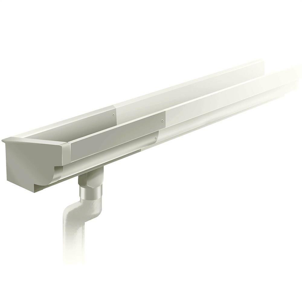 Terminal Esquerdo P/ Calha Com Bocal Moldura Corte 28 Branco ...