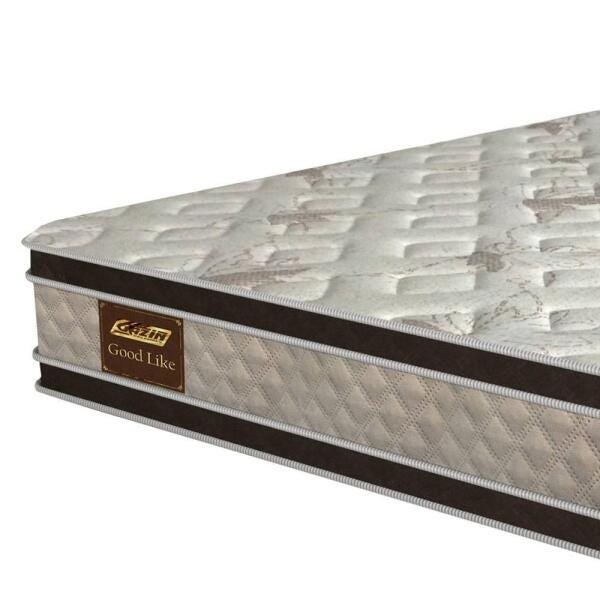 Colchão Queen Gazin com Molas Ensacadas Good Like Double Face ...