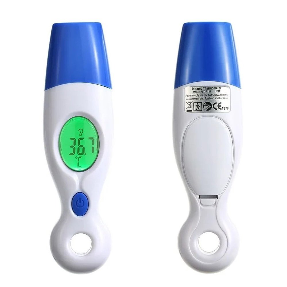 Termômetro Febre sem Contato Digital Portátil com Sensor Infravermelho ...