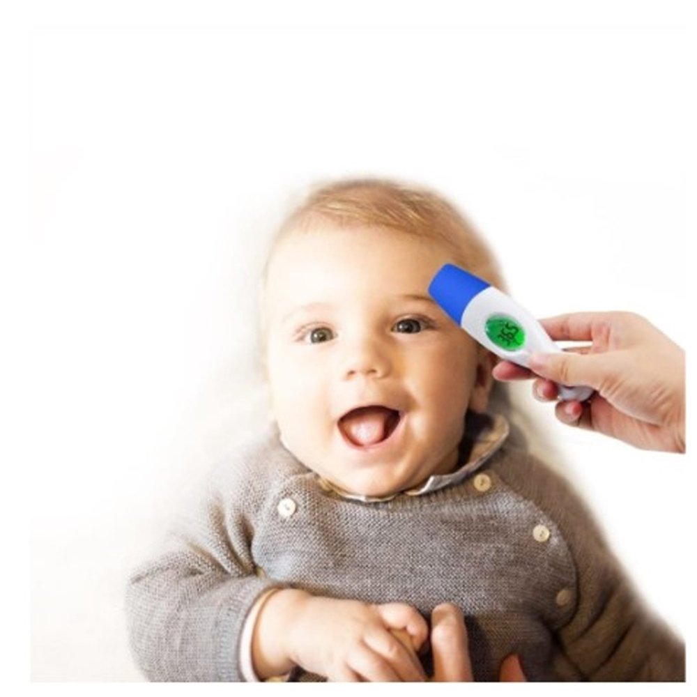 Termômetro Febre sem Contato Digital Portátil com Sensor Infravermelho ...