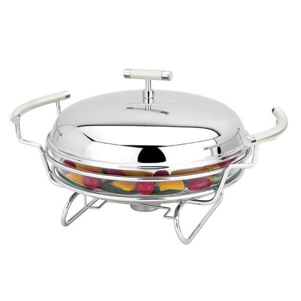 Rechaud Redondo Regent Inox 2,5l Perle 13332 | MadeiraMadeira