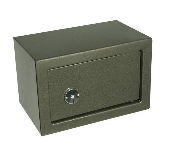 Cofre pequeno com chave 31X20X20 CM | MadeiraMadeira