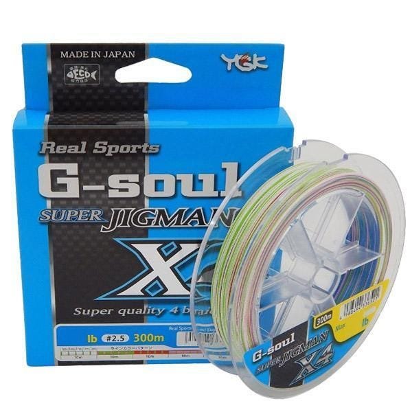 Linha de Multifilamento YGK G-soul Super Jigman X4 - Super Jigman 30 lb | MadeiraMadeira
