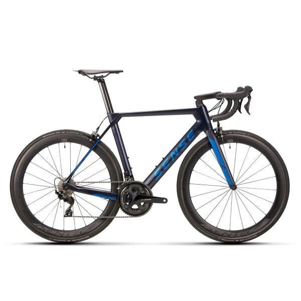 Bike Sense Vortex 2020 Full Carbon Shimano 105 - Preto/ Azul 49 ...