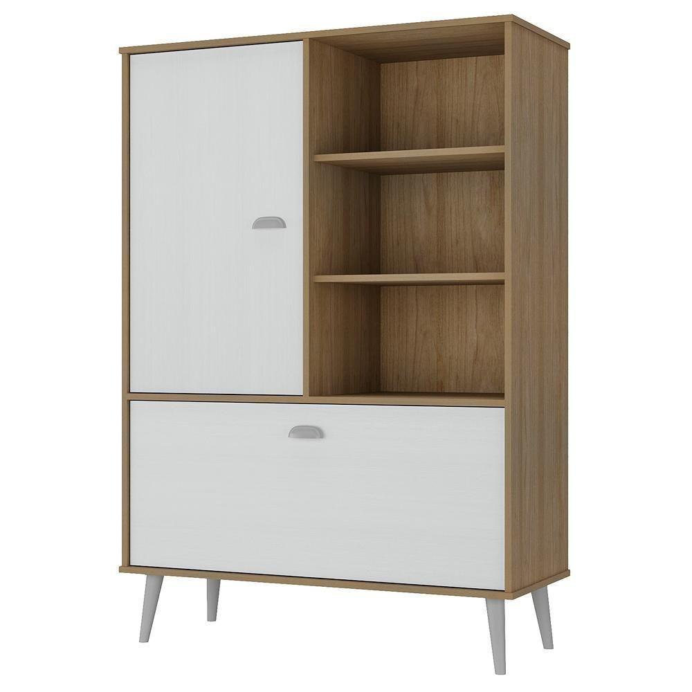 Sapateira Multiuso 2 Portas Sa1906 Avela Branco Hec Avela Br ...
