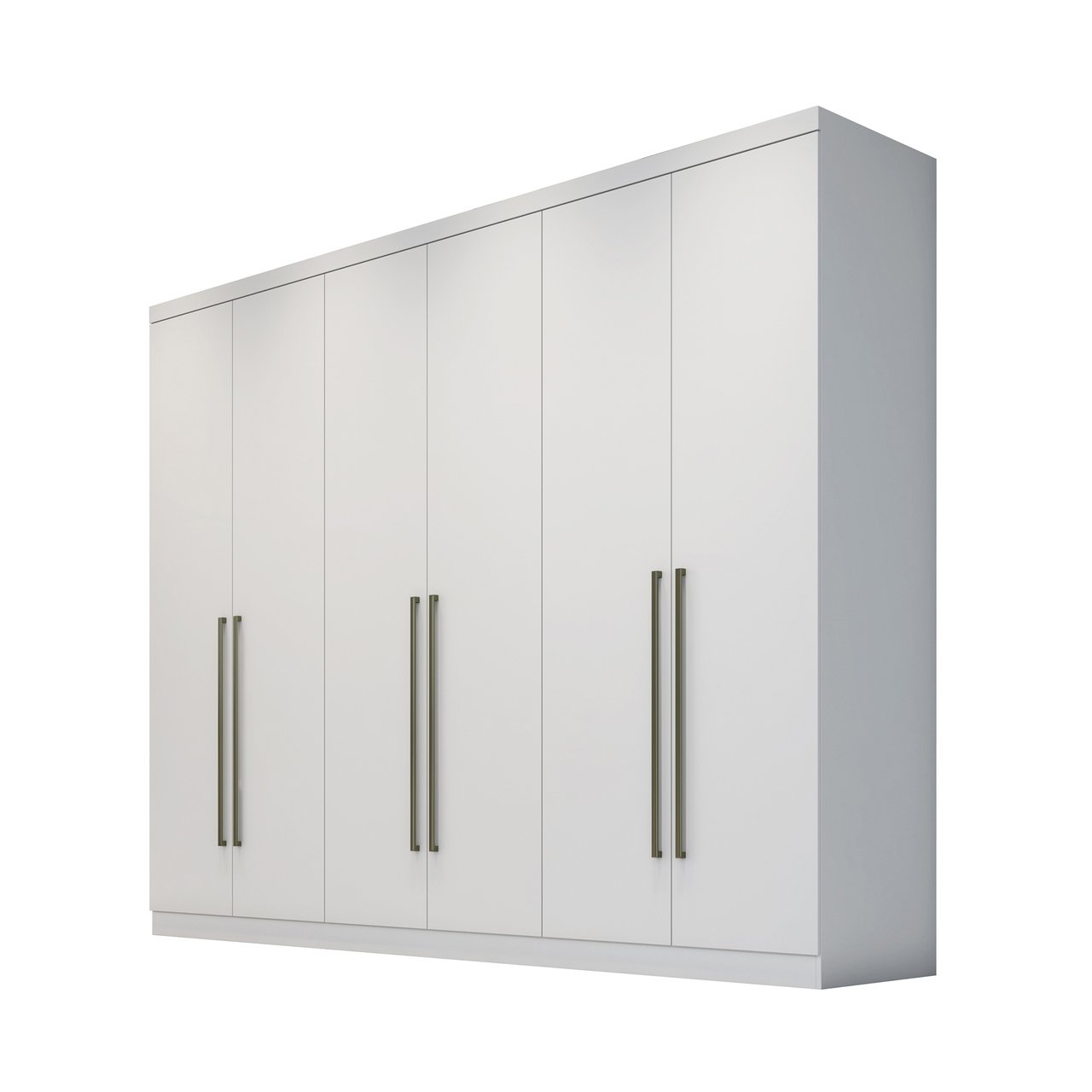 Guarda Roupa Casal com 6 portas e 8 Gavetas Dello Plus Novo Horizonte ...