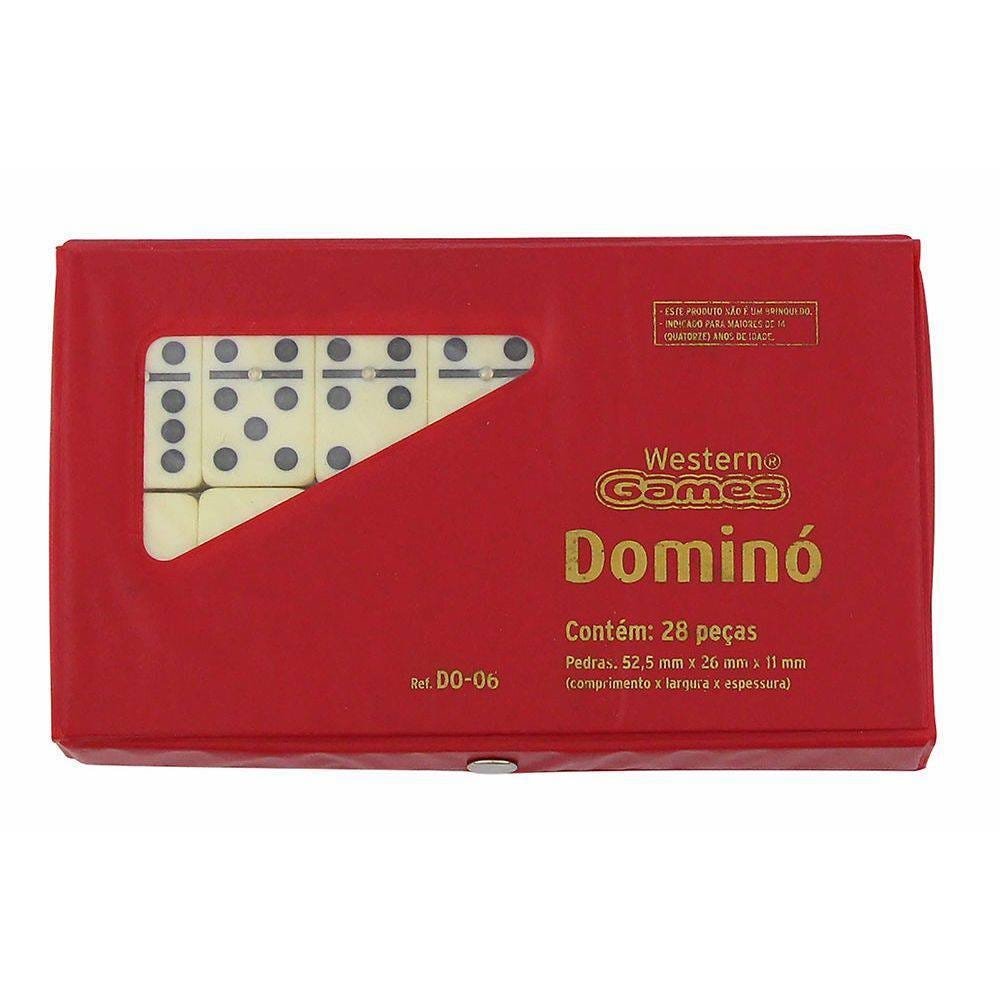 Jogo De Dominó Western | MadeiraMadeira
