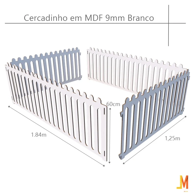 Cercado Pet em MDF Laminado | MadeiraMadeira