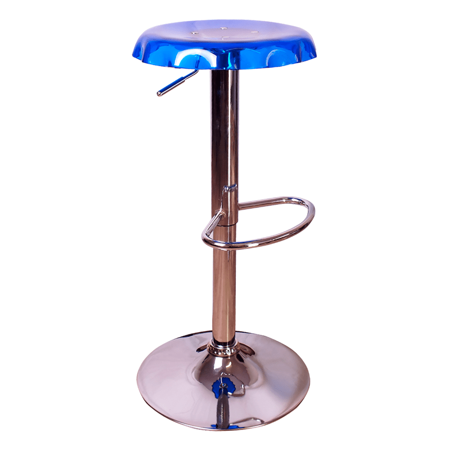 Banqueta Azul OOL Pelegrin | MadeiraMadeira