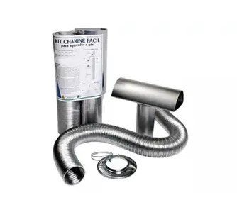 Kit Chaminé Fácil 60 X 370MM Alumínio - Westaflex wdb chaminé para ...