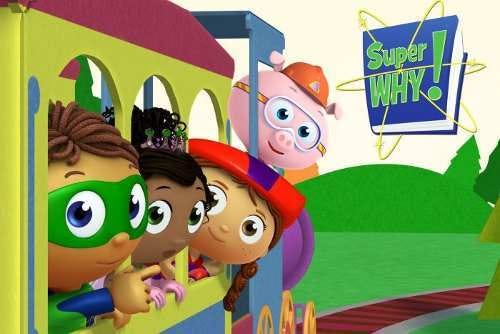 Painel Lona Super Why! Mod02 - 3x1,6m | MadeiraMadeira