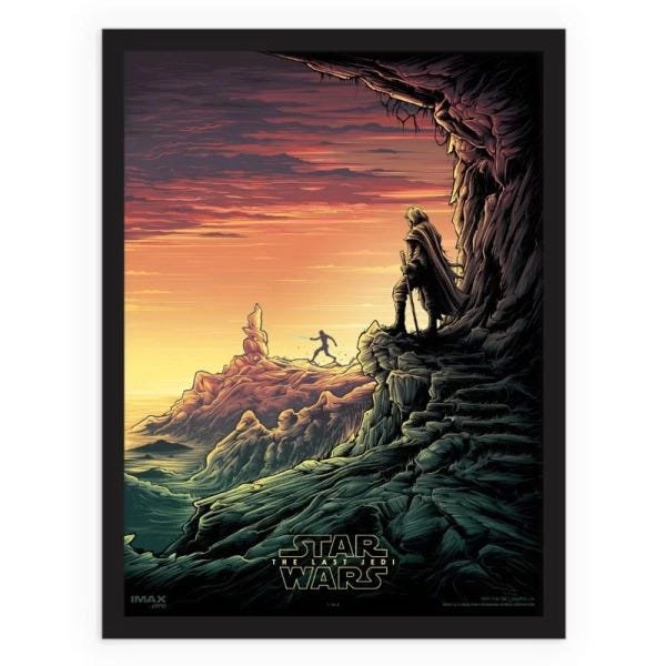 Star Wars filme cartaz poster retrô vintage quadro | MadeiraMadeira