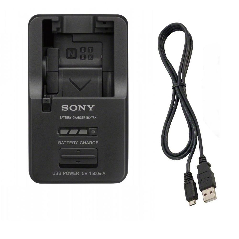 Carregador de Bateria Sony BC-TRX | MadeiraMadeira