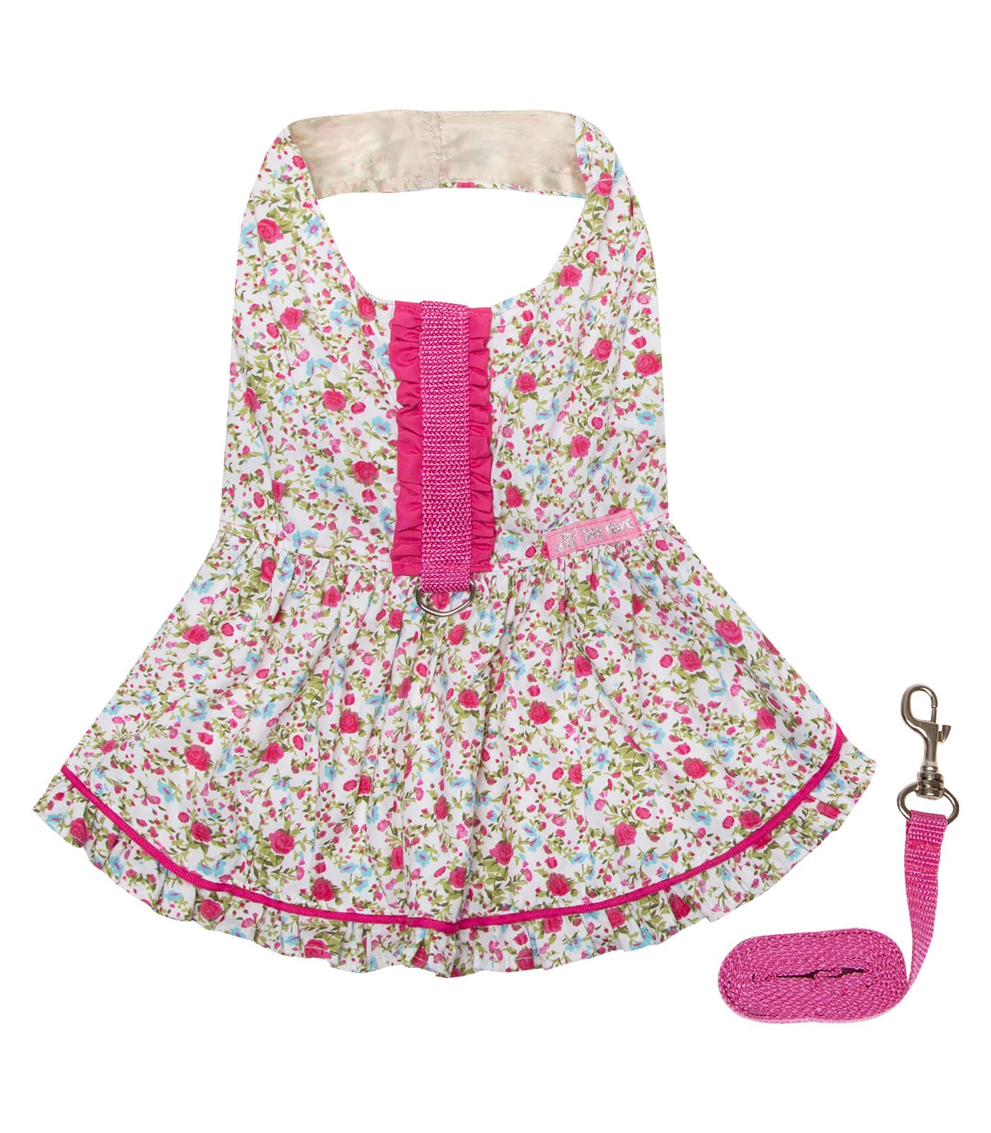 Vestido Pet com Guia Dog Care Branco P | MadeiraMadeira