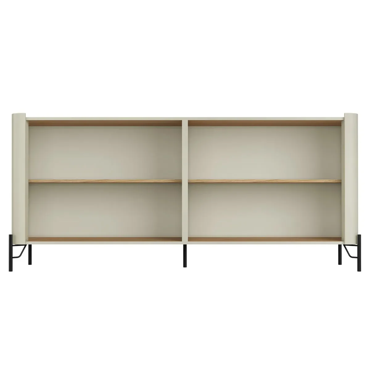 Buffet MDF com Palha Natural L180 X A81,5cm | MadeiraMadeira