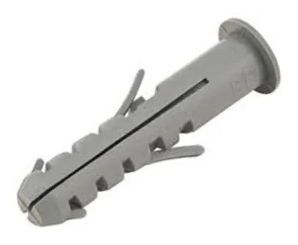 Kit Com 500 Bucha De Nylon 6 Mm Com Aba/Anel | MadeiraMadeira